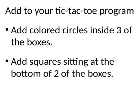Solved Python 3 Assignment # tictactoe.py # Program | Chegg.com