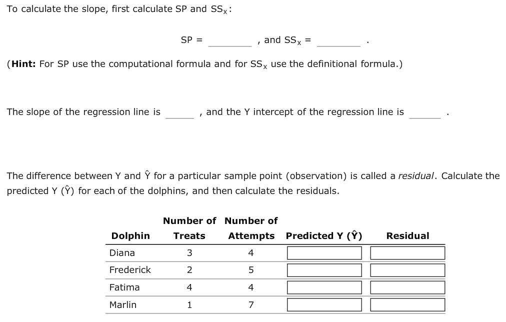 Solved Aa Aa E. 3. Computing the regression line and making | Chegg.com