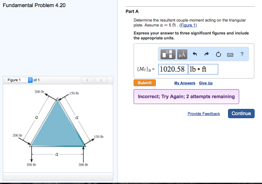Solved Fundamental Problem 4.20 Part A Determine the | Chegg.com Solved Fundamental Problem 4.20 Part A Determine the | Chegg.com