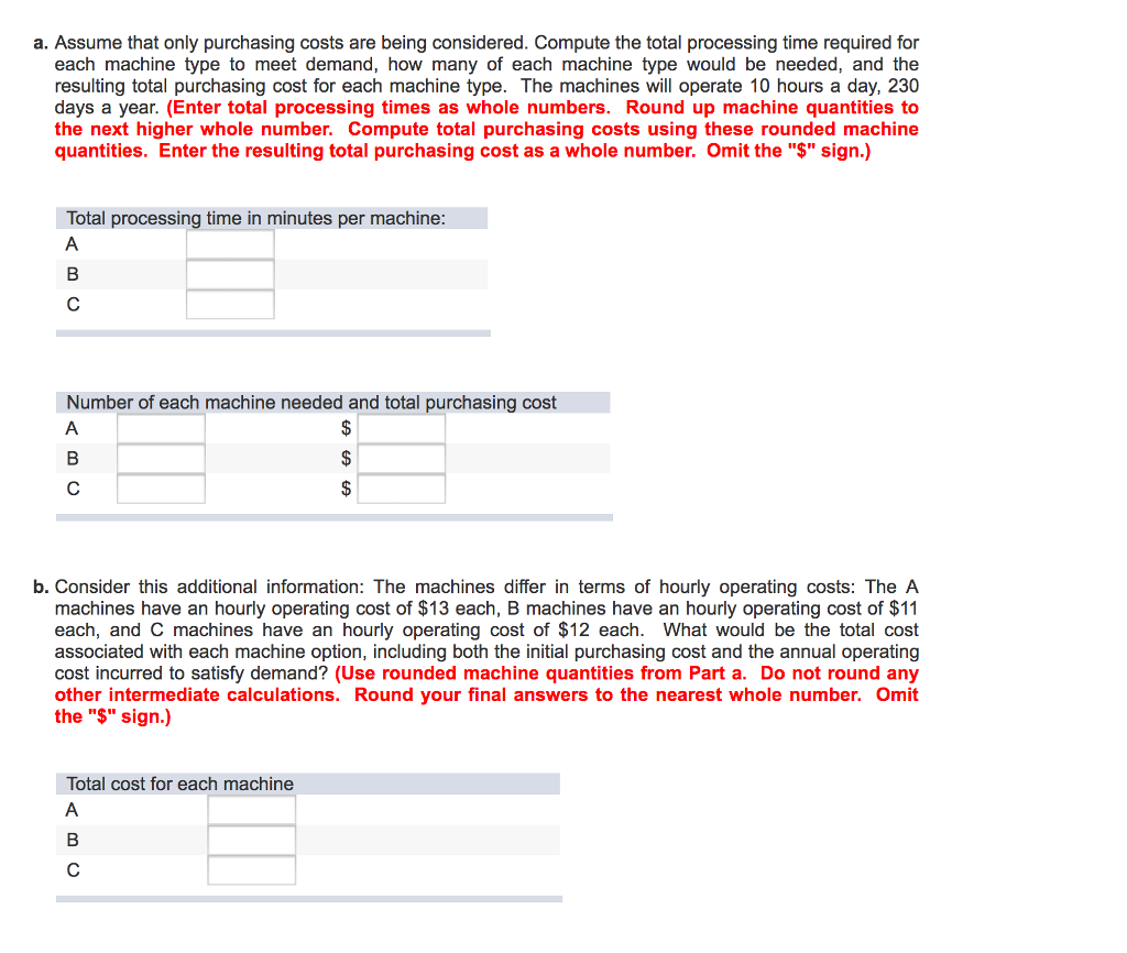 Solved A manager must decide which type of machine to buy, | Chegg.com