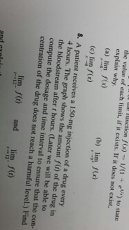 A patient receives a 150-mg injection of a drug every | Chegg.com