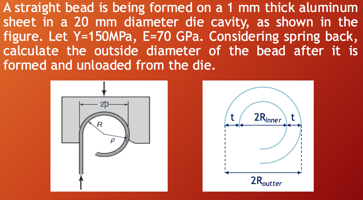 Solved A straight bead is being formed on a 1 mm thick | Chegg.com