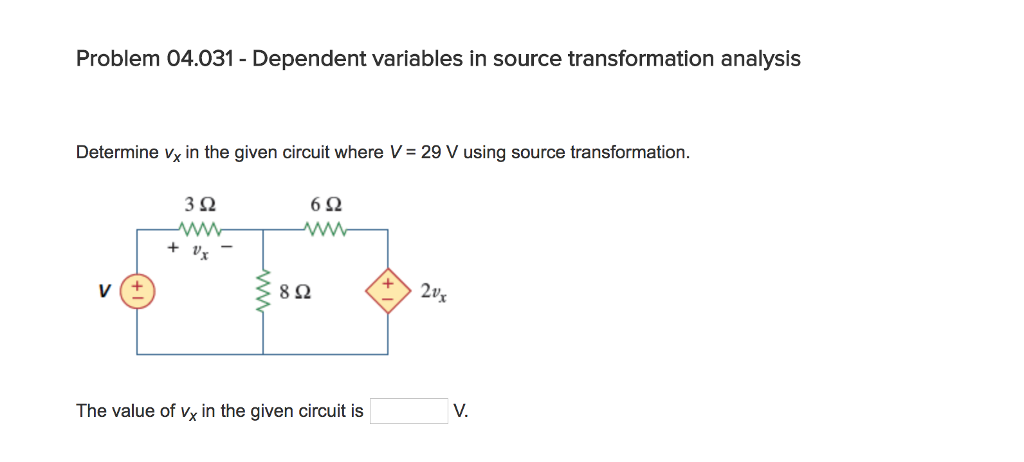 Solved Problem 04031 Dependent Variables In Source