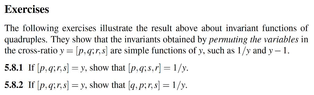 Solved The following exercises illustrate the result above | Chegg.com