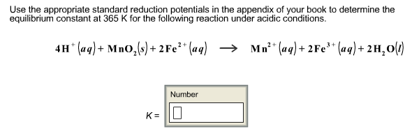 Solved Use the appropriate standard reduction potentials in | Chegg.com