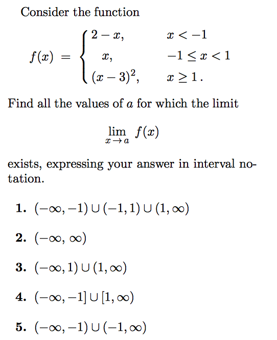 Solved Consider the function (2-x, f(x) = ( - 3)2,x21. Find | Chegg.com
