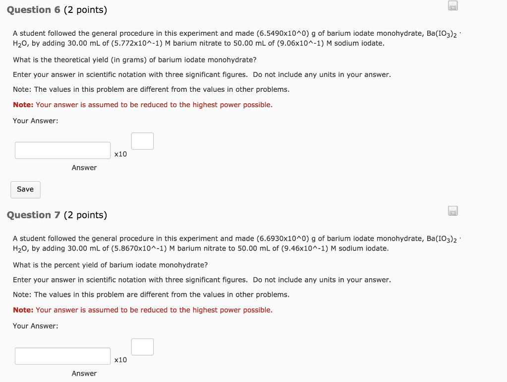 Solved A student followed the general procedure in this | Chegg.com