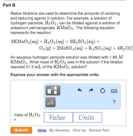 Solved Part A A volume of 80.0 mL of aqueous potassium | Chegg.com