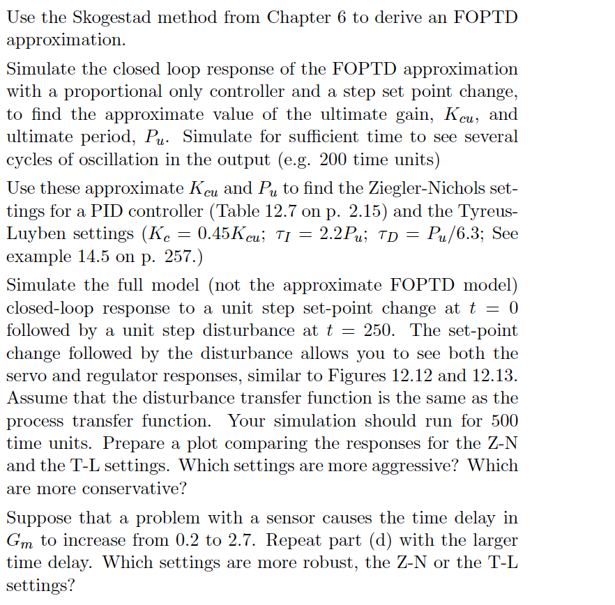 Solved A process control system contains the following | Chegg.com