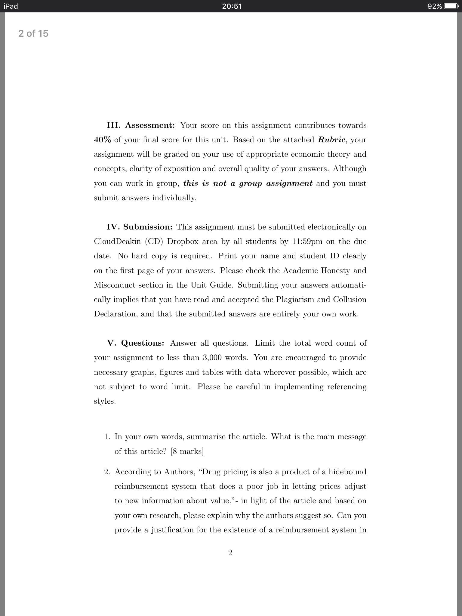 description: i posted the images of my assignment | Chegg.com