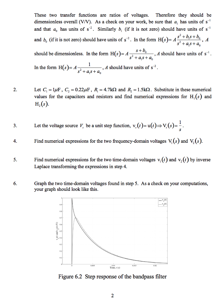 Solved Laboratory - 2 Complete Circuit Response Using | Chegg.com