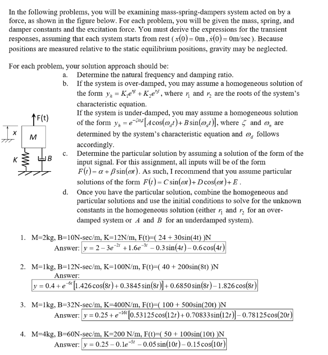 Solved In the following problems, you will be examining | Chegg.com