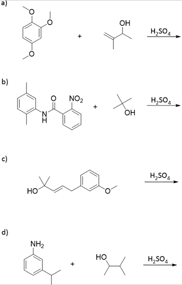 Solved What Are The Major Mono Substituted Products Formed
