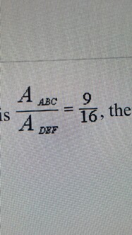 Solved given that triangle ABC ~ triangle DEF, shown below, | Chegg.com
