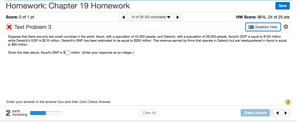 Solved Homework Chapter 19 Homework Save Score 0 Of 1 Pt