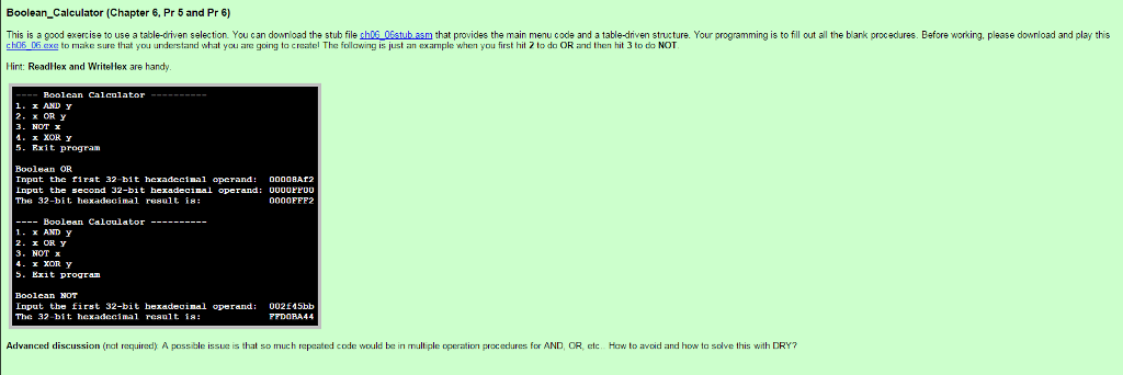 Solved Masm Assembly Language X86 Processor