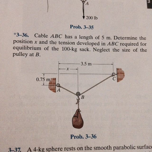 Solved 2-Dimensional Force System. Statics, Hibbeler 13th | Chegg.com