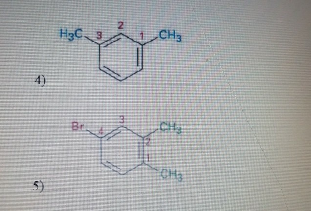 Solved 2 CH 3 4) 3 5) | Chegg.com