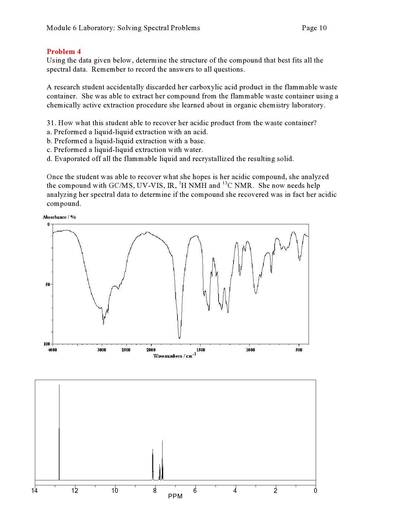 Solved Module 6 Laboratory: Solving Spectral Problems Page | Chegg.com