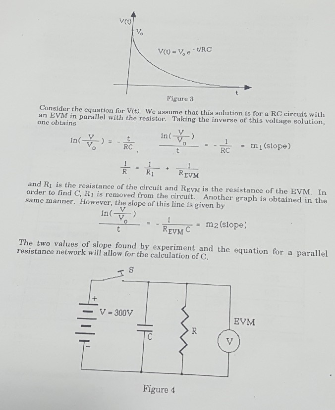 Solved EXPERIMENT THE RC CIRCUIT OBJECT The object of this | Chegg.com