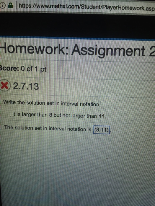 Solved Write The Solution Set In Interval Notation T Is 3657
