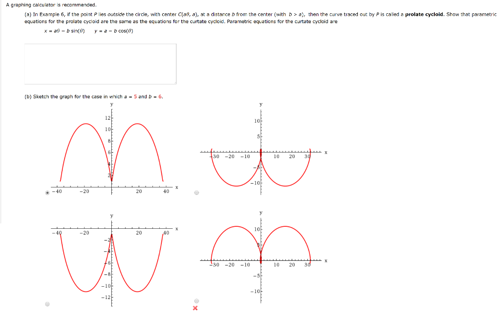 Solved A graphing calculator is recommended (a) In Example | Chegg.com