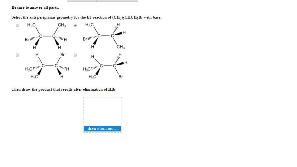 Solved Be sure to answer all parts. Select the anti | Chegg.com