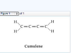 Solved Figure 1 of 1 Cumulene What types of orbital | Chegg.com