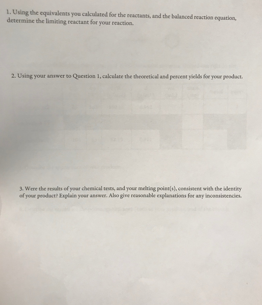 Solved If anyone could help answer these questions based off | Chegg.com