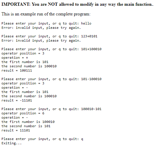 Solved File Binaryiava contains an incomplete program. whose | Chegg.com