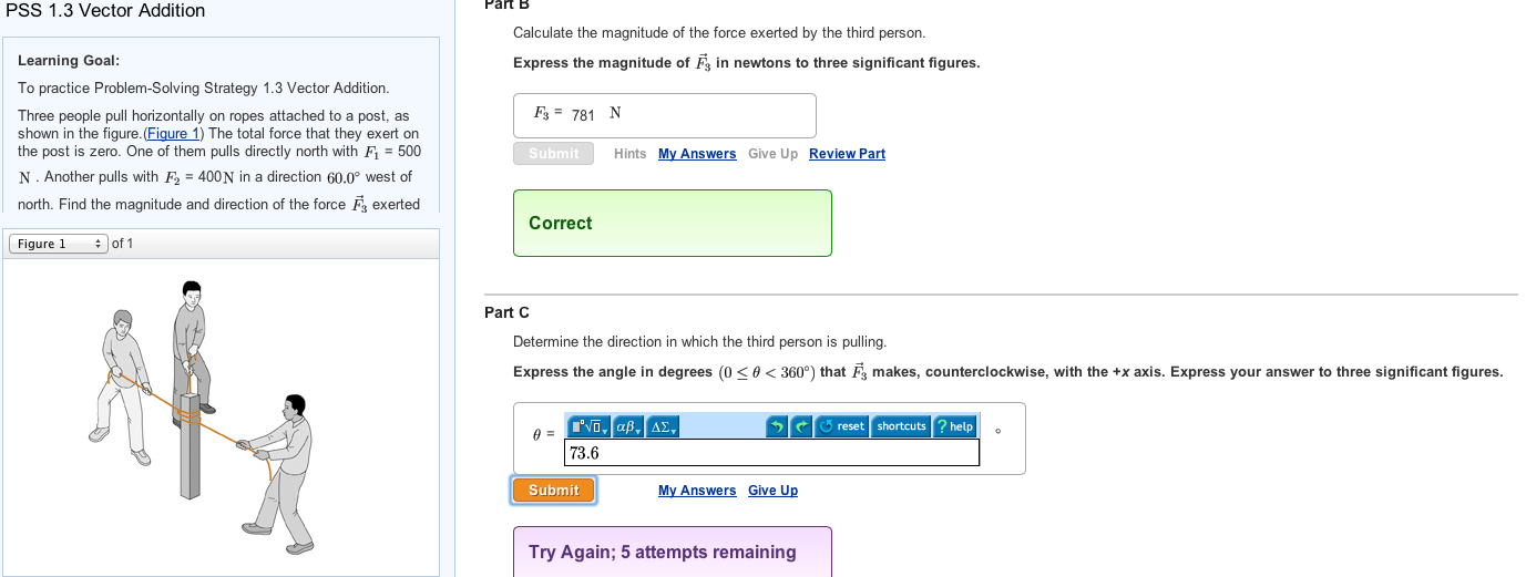 Solved To practice Problem-Solving Strategy 1.3 Vector | Chegg.com
