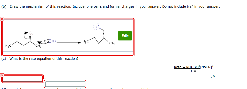 Solved Consider the following substitution reaction: CN Br | Chegg.com