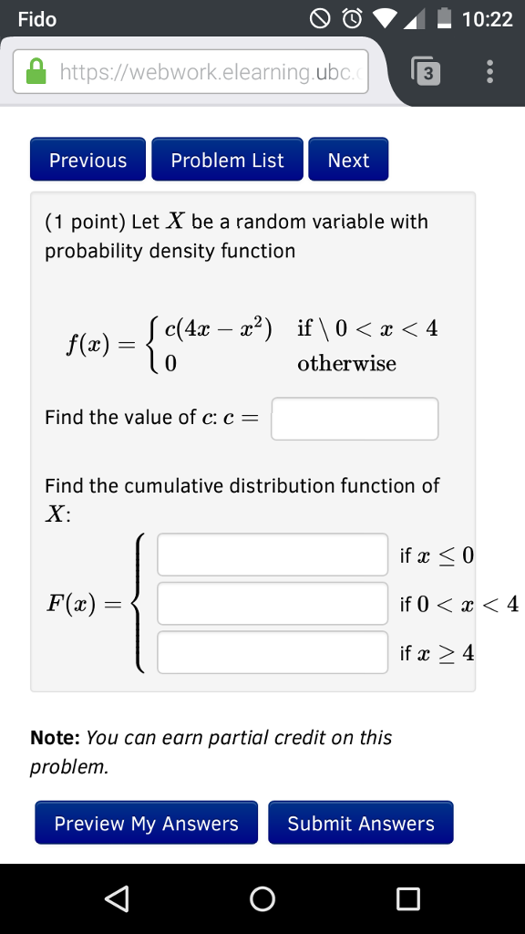 Solved Let X be a random variable with probability density | Chegg.com