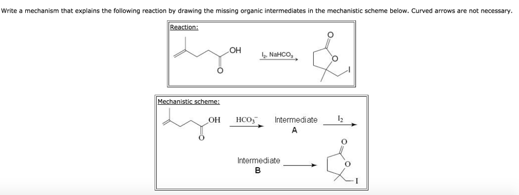 Solved Write a mechanism that explains the following | Chegg.com Solved Write a mechanism that explains the following | Chegg.com