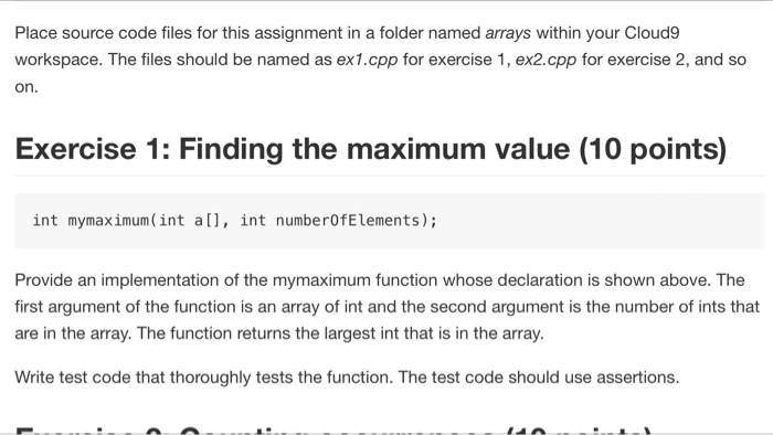 Solved Place source code files for this assignment in a | Chegg.com