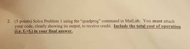 Solved 1. (5 points) Write the DC optimal power flow problem | Chegg.com