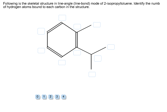 Solved Following is the skeletal structure in line-angle | Chegg.com