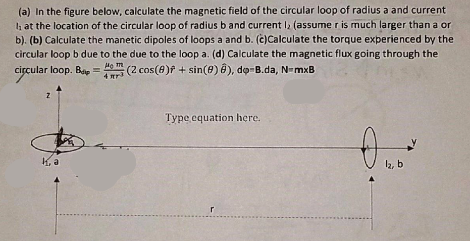 Solved (a) In the figure below, calculate the magnetic field | Chegg.com
