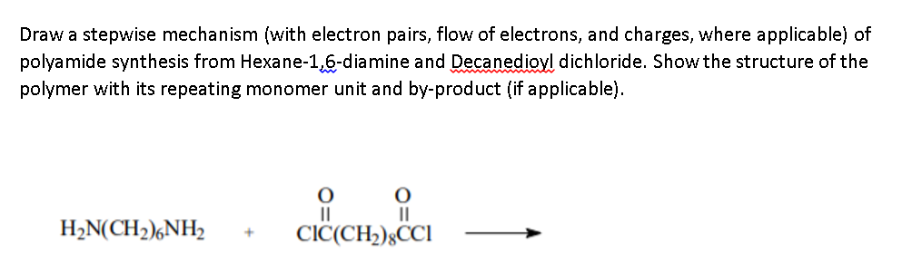 Solved Draw a stepwise mechanism (with electron pairs, flow | Chegg.com