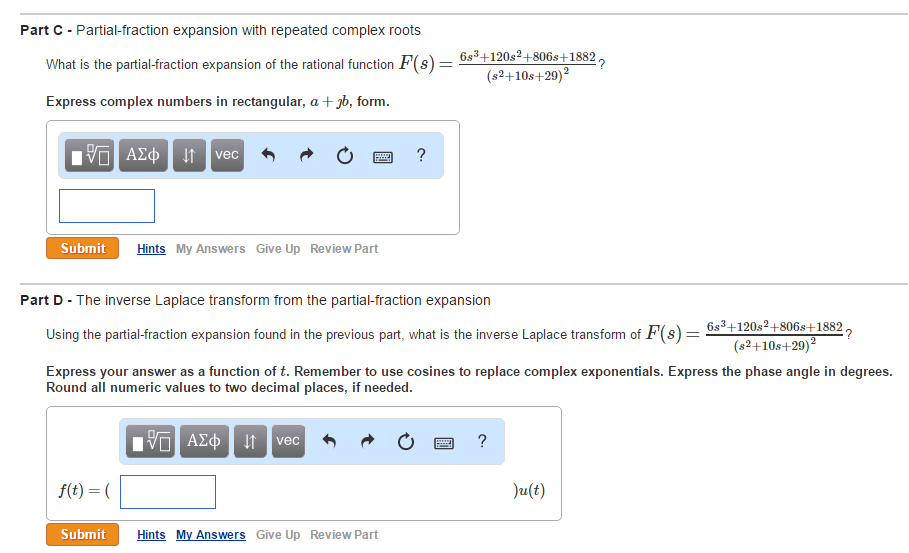 Solved Partial fraction Expansion With Repeated Complex Chegg solved-partial-fraction-expansion-with-repeated-complex-chegg