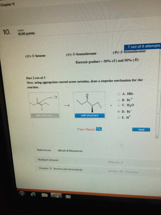 Solved Next, using appropriate curved arrow notation, draw | Chegg.com Solved Next, using appropriate curved arrow notation, draw | Chegg.com