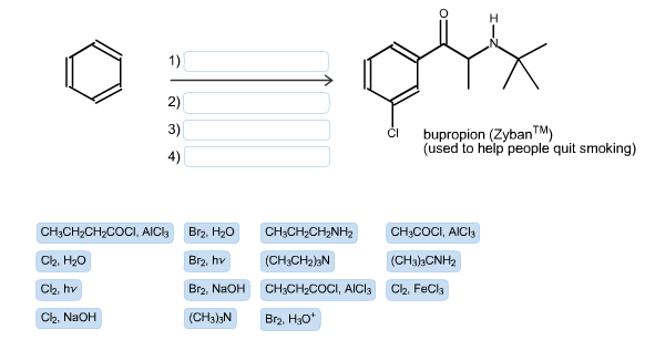 Provide the missing compounds and reagents in the | Chegg.com