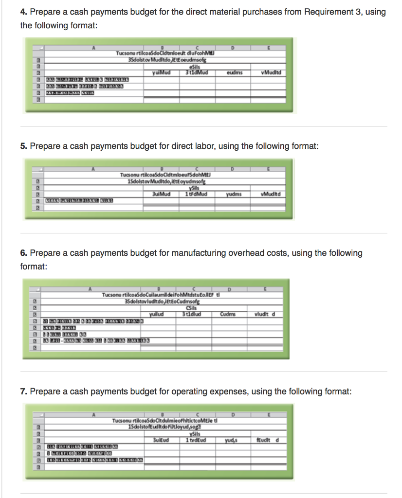 Solved Comprehensive budgeting problem Damon Manufacturing | Chegg.com
