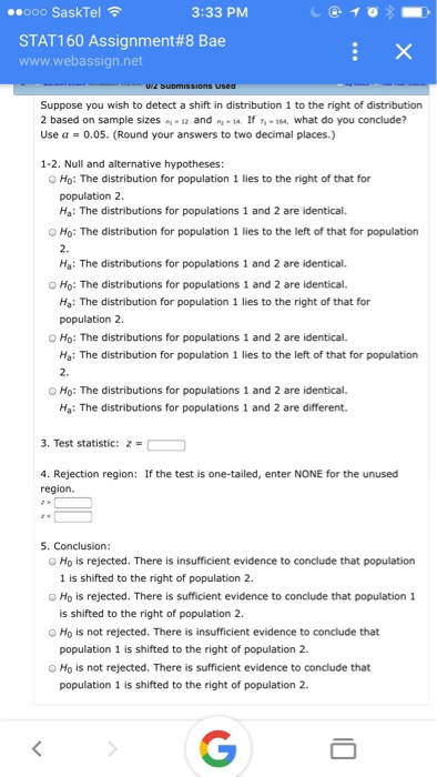 Solved Suppose you wish to detect a shift in distribution 1 | Chegg.com