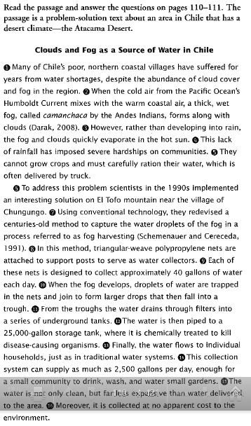 Read the passage and answer the questions on pages | Chegg.com