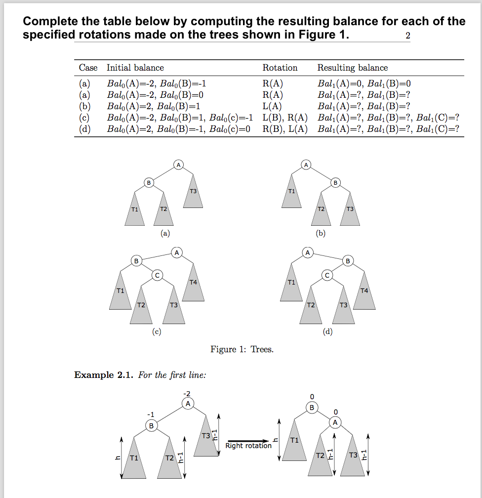 Solved Complete the table below by computing the resulting | Chegg.com