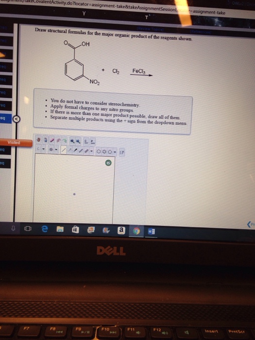 Solved Draw structural formulas for the major organic | Chegg.com