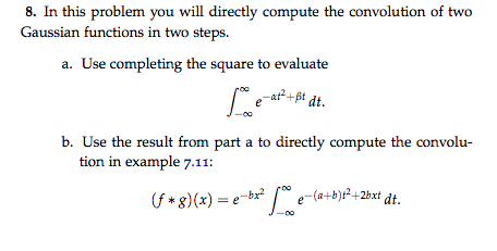 Solved 8. In this problem you will directly compute the | Chegg.com