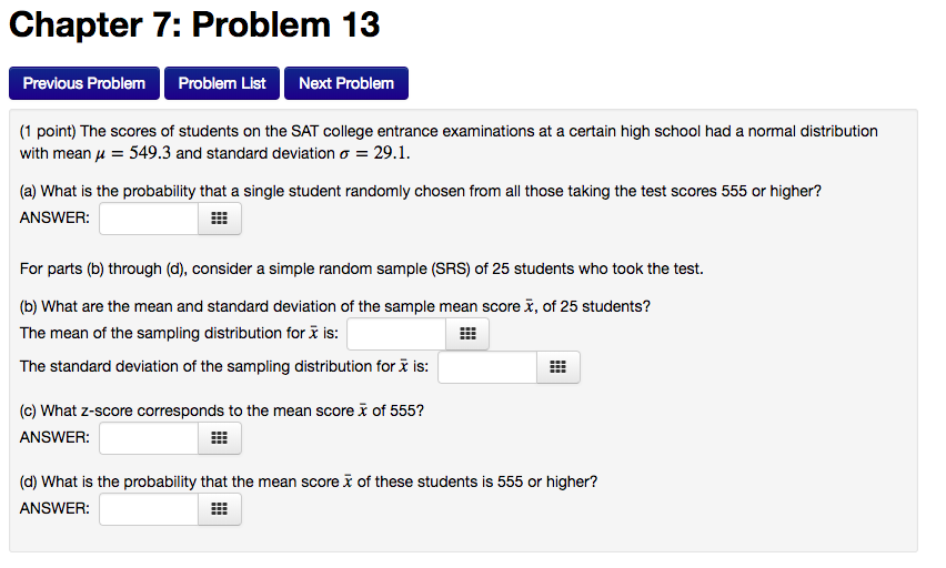 Solved Chapter 7: Problem 13 Previous Problem Problem List | Chegg.com