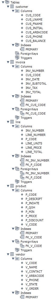 Solved Using your database and data created in Exercises 1 | Chegg.com